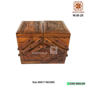 Wooden Jewelry Singhar Box - Crafts Home