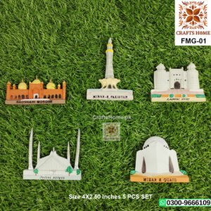 Fridge Magnet Pakistani Cultural Monuments - Souvenirs - Multi Color ...